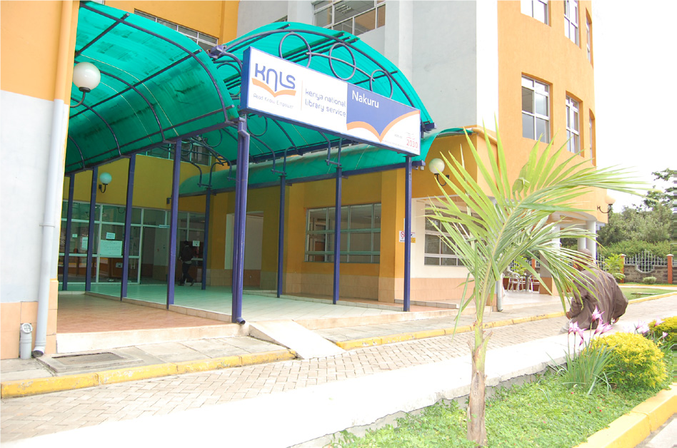 A Reader at KNLS Nakuru Library | kenya national library service